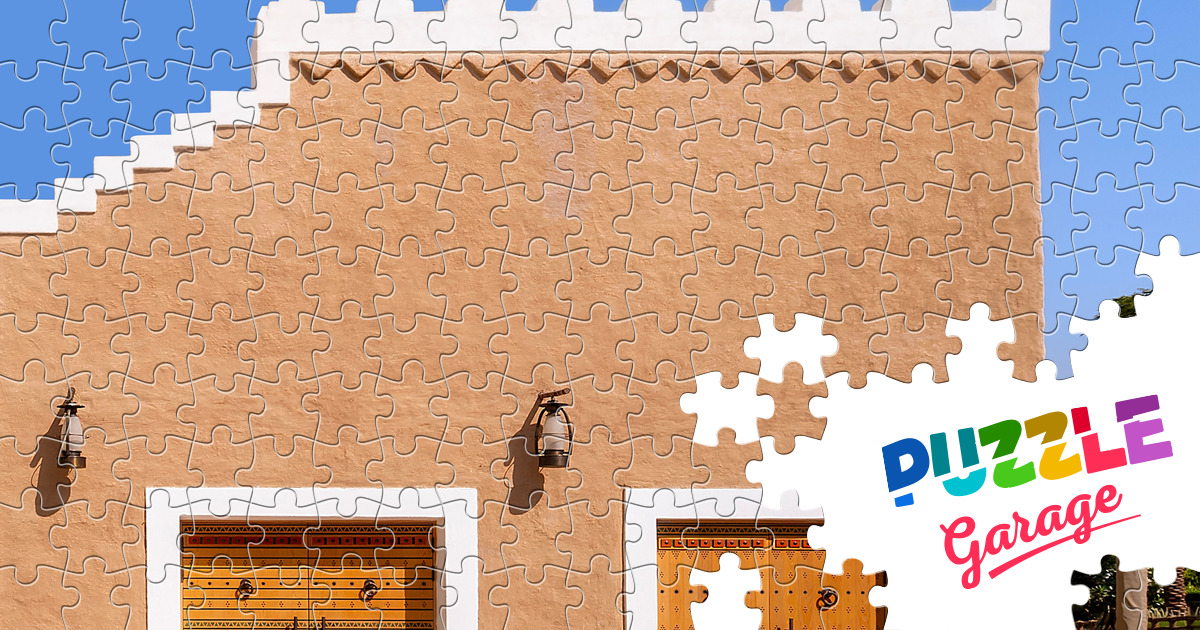 The facade of a house in Riyadh Jigsaw Puzzle (Home, Facades) | Puzzle ...