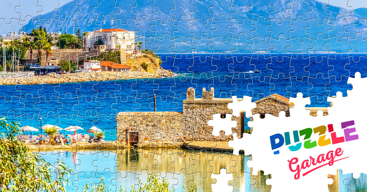 Harbor view at Datca Jigsaw Puzzle (Countries, Turkey) | Puzzle Garage