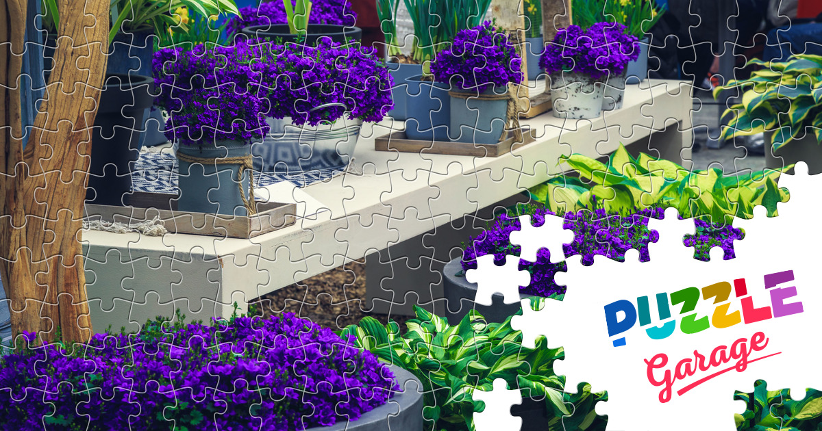 Garden flowers Jigsaw Puzzle (Plants, Flowers) | Puzzle Garage