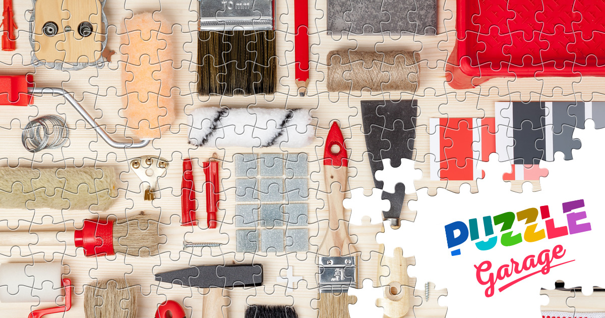 Painting tool Jigsaw Puzzle (Stuff, Tools) | Puzzle Garage