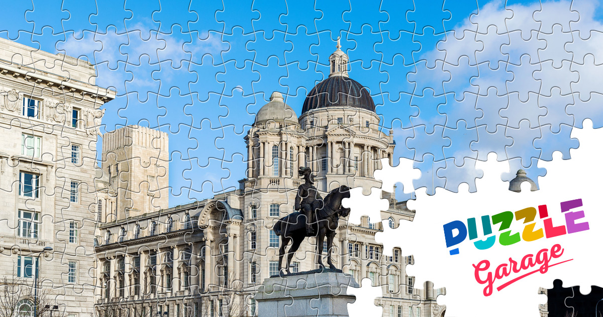 Liverpool Port Building Jigsaw Puzzle (Countries, Great Britain ...