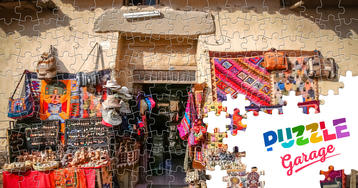 Souvenir shop Jigsaw Puzzle (Countries, Peru) | Puzzle Garage