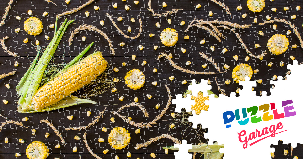 Corn Jigsaw Puzzle (Plants, Vegetables) | Puzzle Garage
