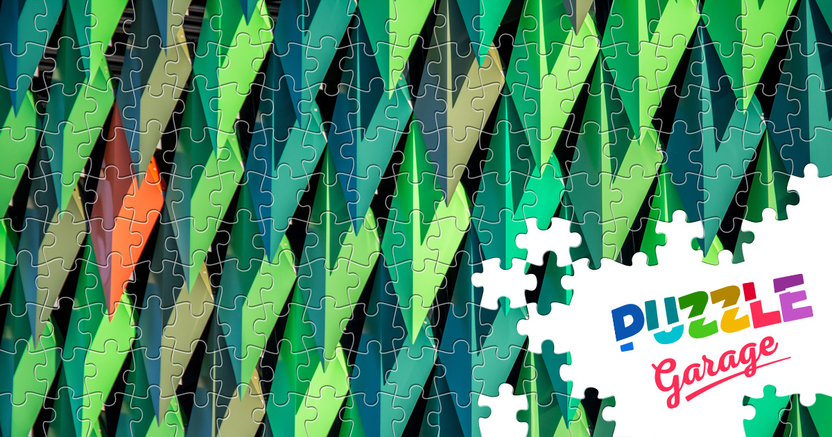 Building with metal panels Jigsaw Puzzle (Home, Facades) | Puzzle Garage