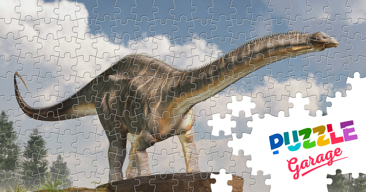 Apatosaurus Jigsaw Puzzle (Animals, Prehistoric animals) | Puzzle Garage