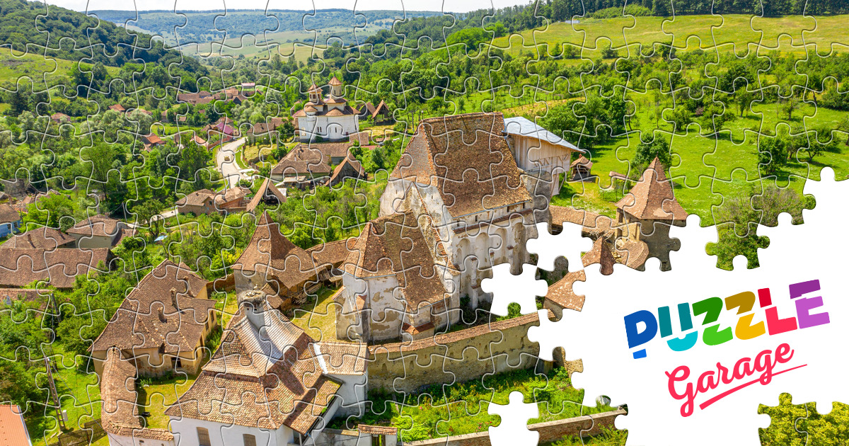 Fortified Church of Rodesh Jigsaw Puzzle (Countries, Romania) | Puzzle ...