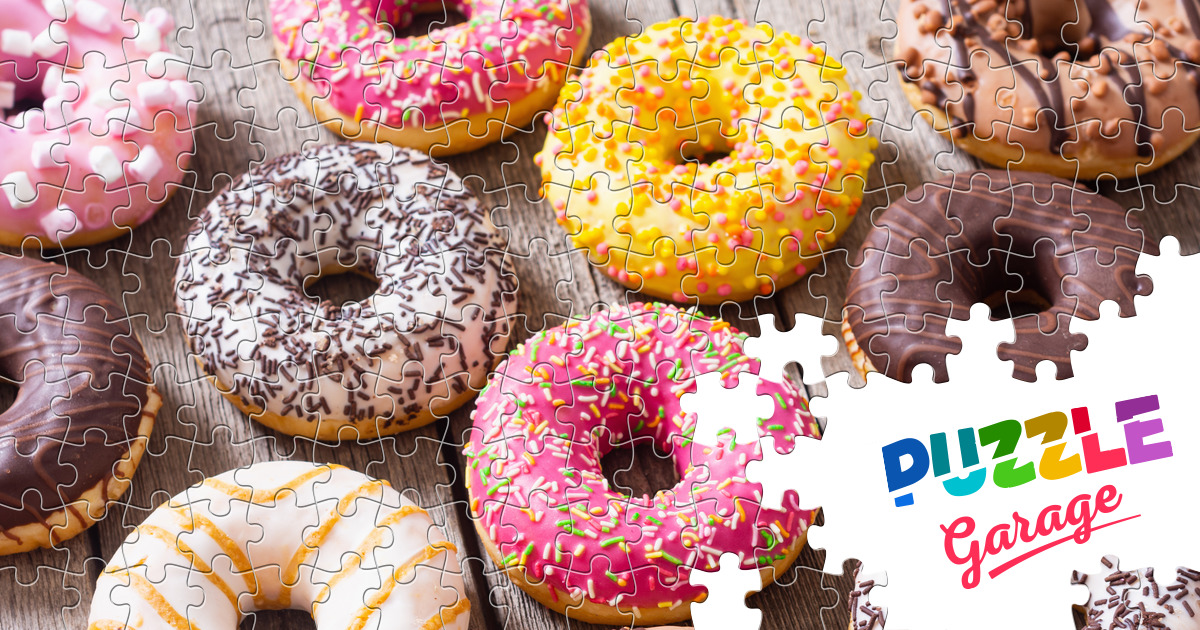 Assorted donuts Jigsaw Puzzle (Home, Food) | Puzzle Garage