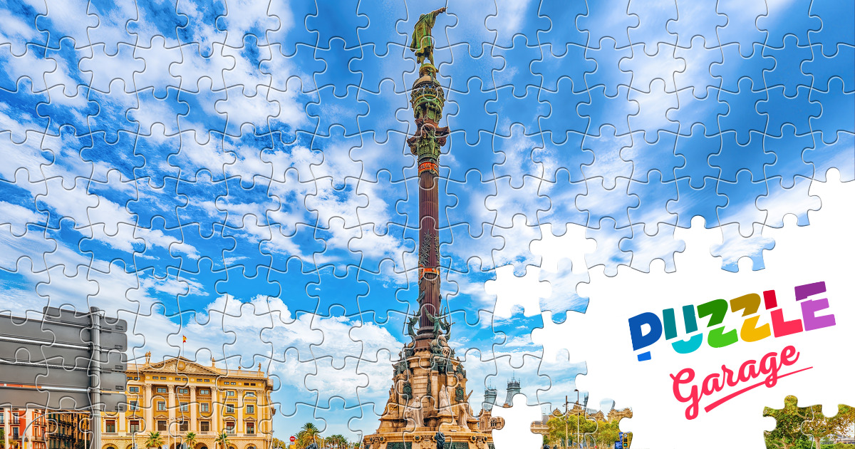 The area near the Ramblas Jigsaw Puzzle (Countries, Spain) | Puzzle Garage