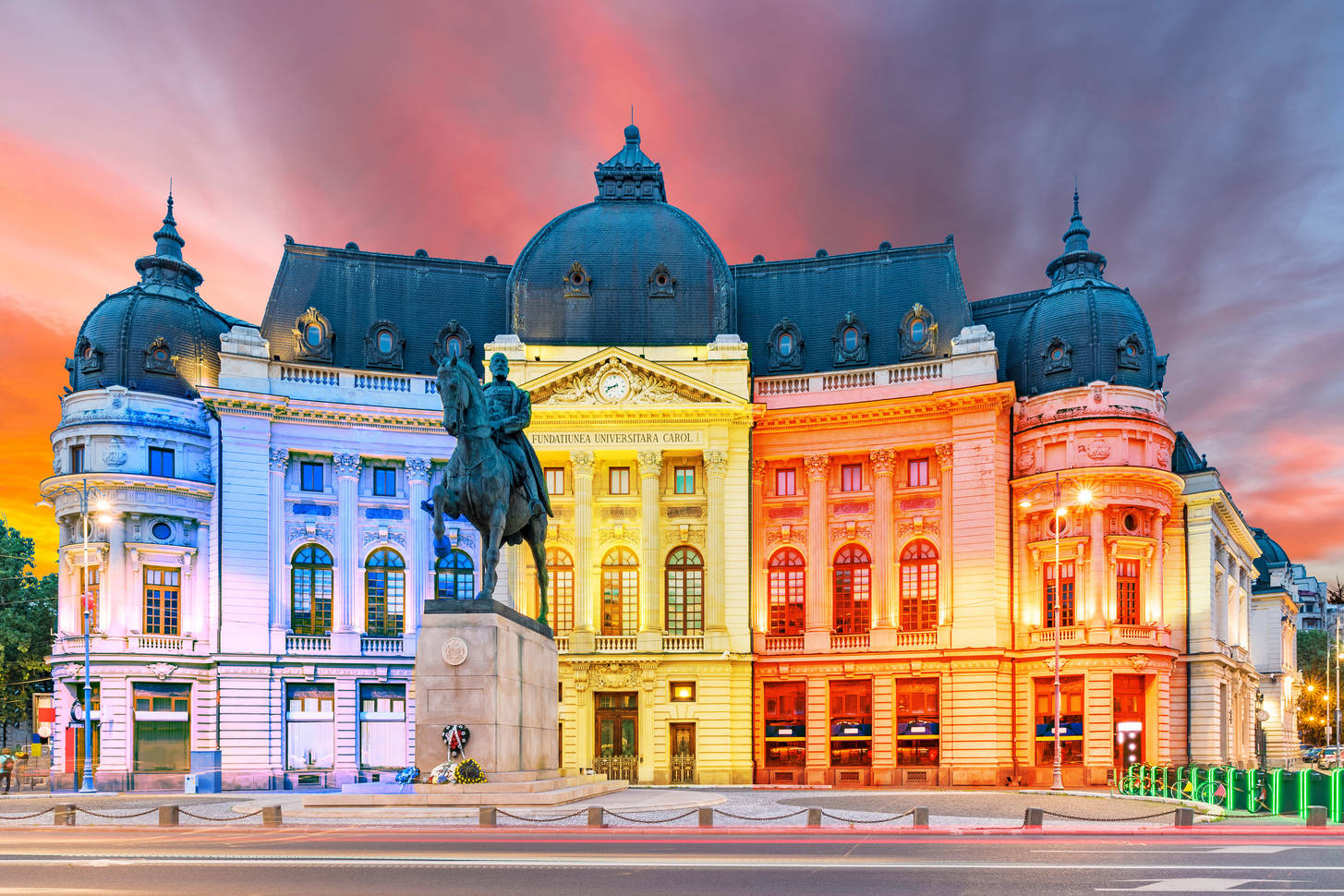Central Library of the University of Bucharest Jigsaw Puzzle (Countries ...