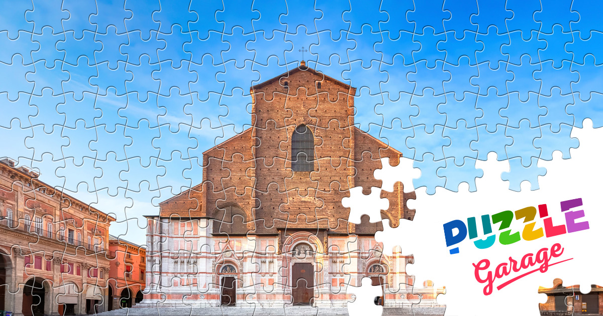 Basilica of San Petronio Jigsaw Puzzle (Countries, Italy) | Puzzle Garage