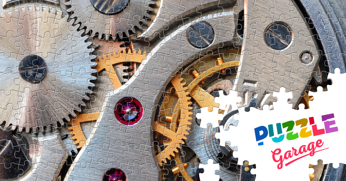 Clockwork Jigsaw Puzzle (Stuff, Watches) | Puzzle Garage