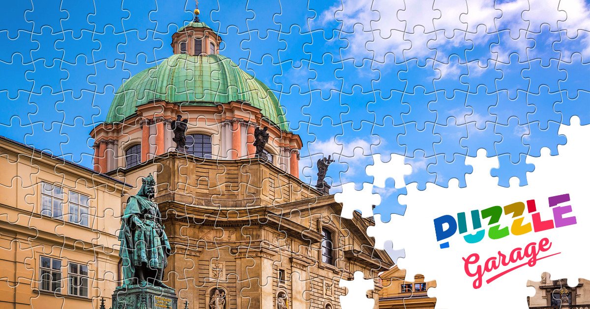 Church of St. Francis of Assisi in Prague Jigsaw Puzzle (Countries ...