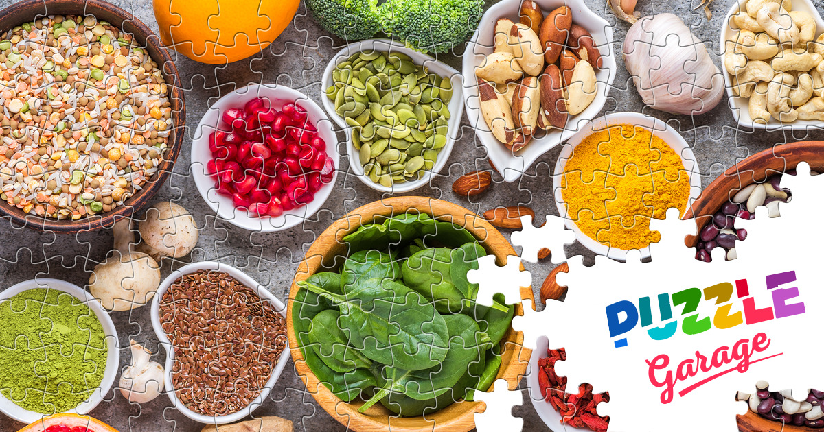 Vegan food Jigsaw Puzzle (Home, Food) | Puzzle Garage