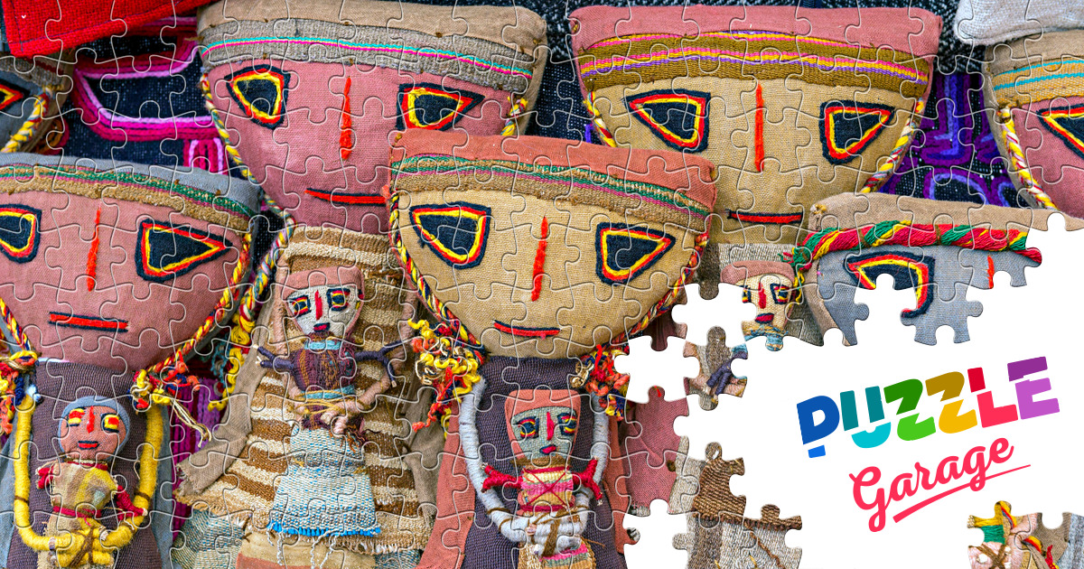 Peruvian dolls Jigsaw Puzzle (Countries, Peru) | Puzzle Garage