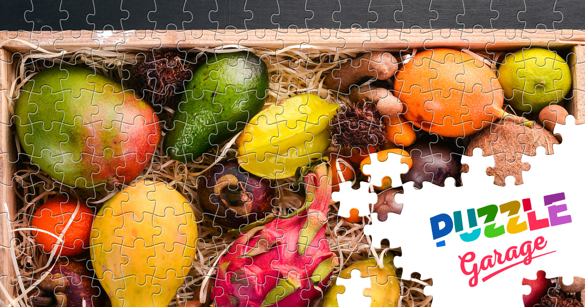 Tropical fruits Jigsaw Puzzle (Plants, Fruits) | Puzzle Garage