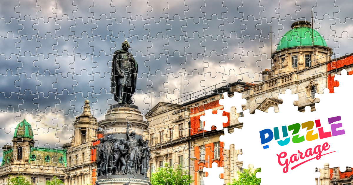 Monument to Daniel O'Connell in Dublin Jigsaw Puzzle (Countries ...