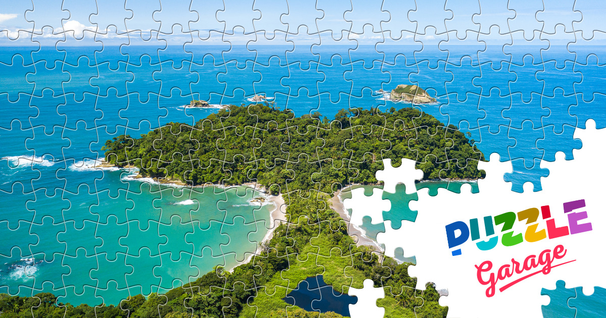 View of the Manuel Antonio National Park Jigsaw Puzzle (Countries ...