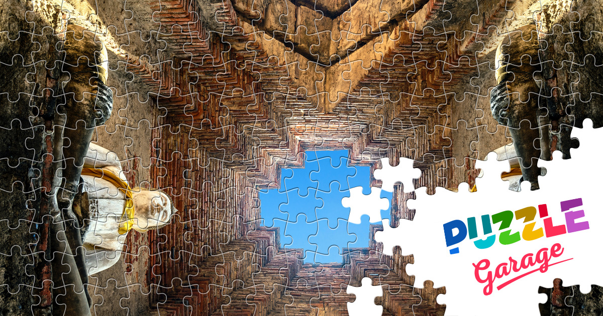 View of the temple from the inside Jigsaw Puzzle (Countries, Thailand ...