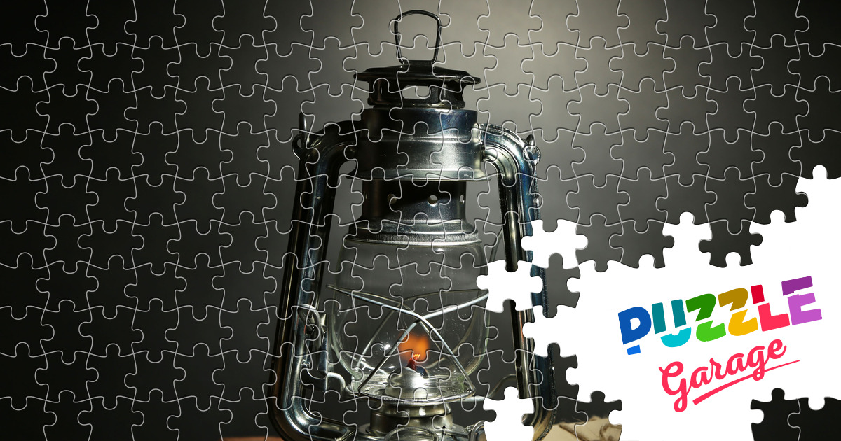 Kerosene lamp Jigsaw Puzzle (History, Retro) | Puzzle Garage