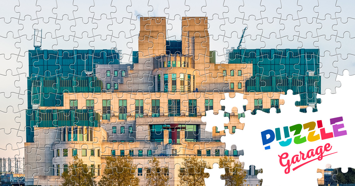Secret Intelligence Service Building Jigsaw Puzzle (Countries, Great ...
