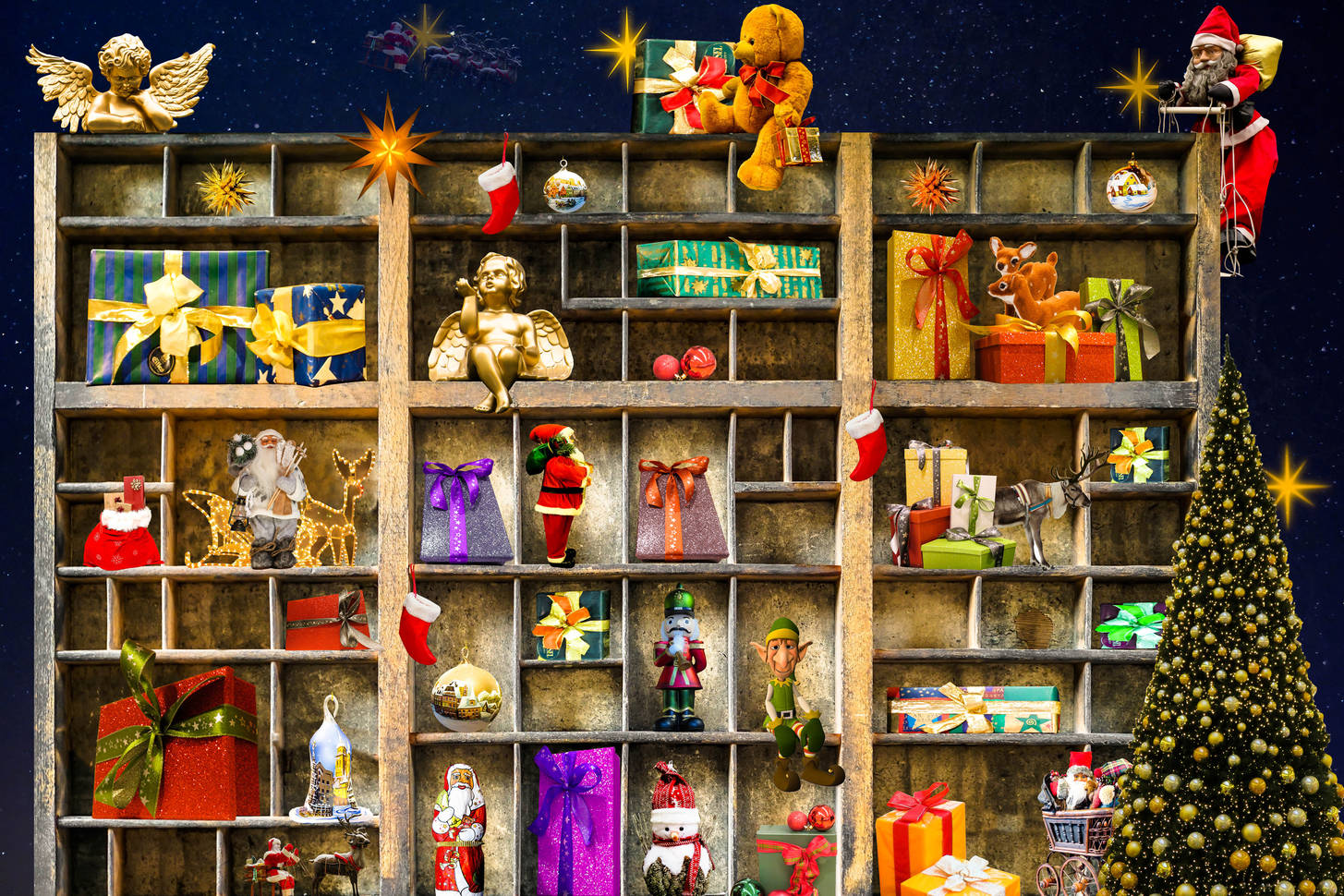 Decor and gifts for Christmas Jigsaw Puzzle (Holidays, Christmas ...