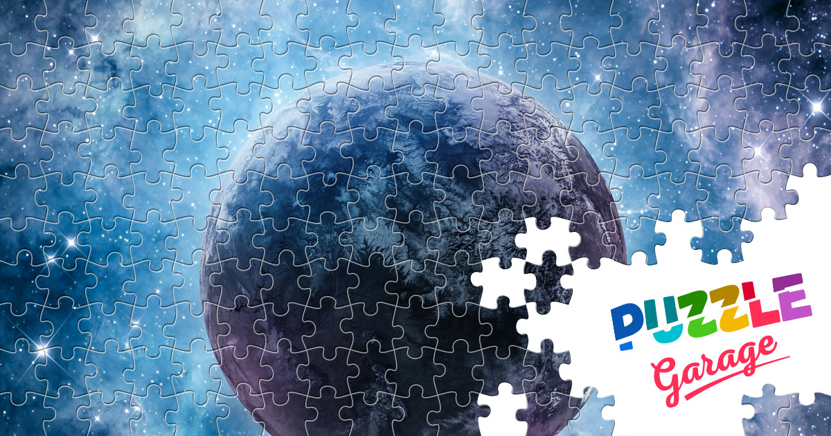 Exoplanet Jigsaw Puzzle (Space, Sci-Fi) | Puzzle Garage