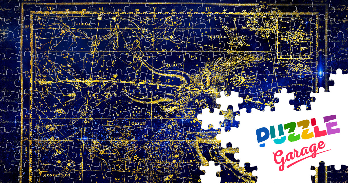 Constellation Taurus Jigsaw Puzzle (Space, Astronomy) | Puzzle Garage
