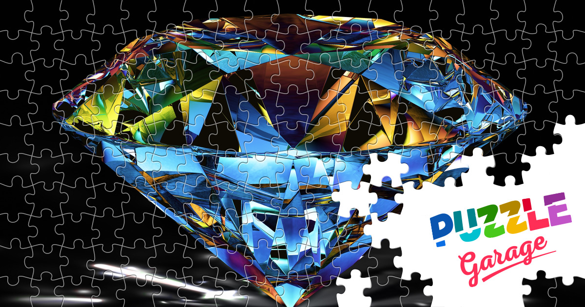 Diamond Jigsaw Puzzle (Stuff, Jewellery) | Puzzle Garage