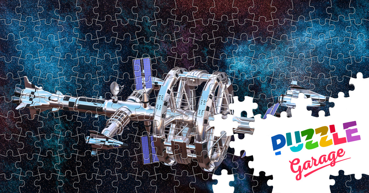 Futuristic spaceship Jigsaw Puzzle (Space, Sci-Fi) | Puzzle Garage