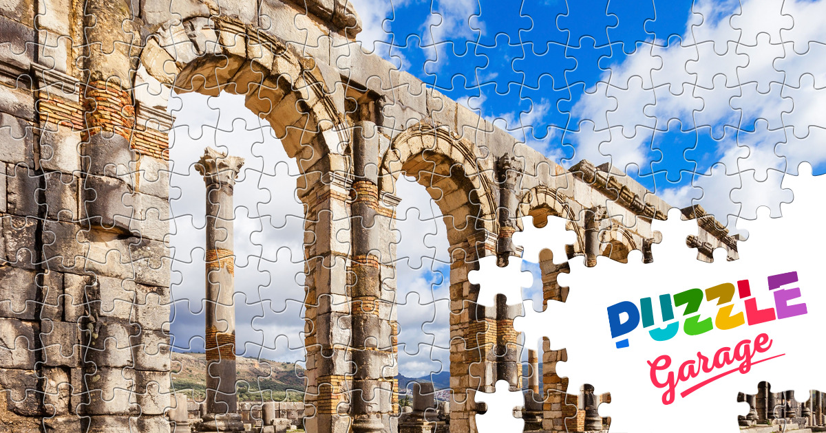 Volubilis, Morocco Jigsaw Puzzle (Countries, Morocco) | Puzzle Garage