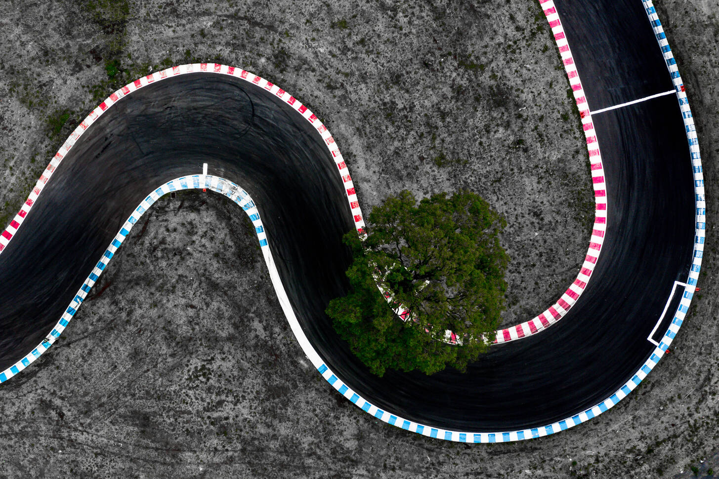 Top view of the race track Jigsaw Puzzle (Other, Aerial view) | Puzzle ...