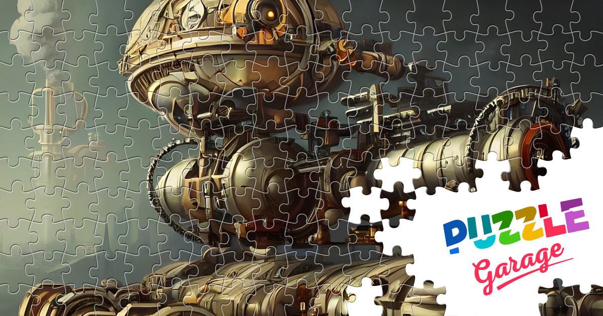 Steampunk computer Jigsaw Puzzle (Space, Sci-Fi) | Puzzle Garage