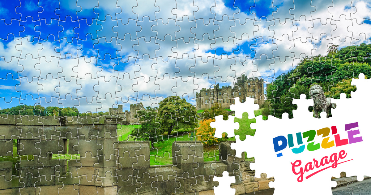 Alnwick Castle, UK Jigsaw Puzzle (Countries, Great Britain) | Puzzle Garage