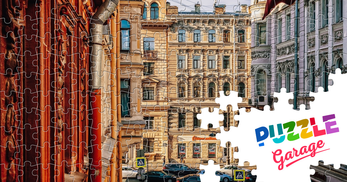 Historic city center Jigsaw Puzzle (Countries, Russia) | Puzzle Garage