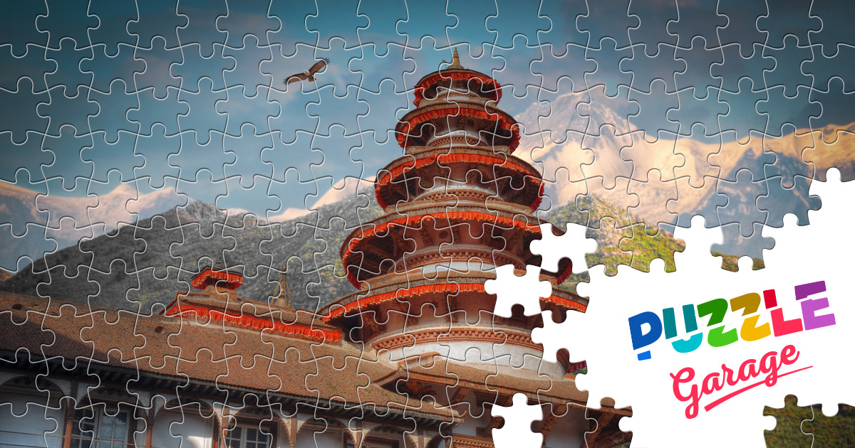 Durbar Square in Kathmandu Jigsaw Puzzle (Countries, Nepal) | Puzzle Garage