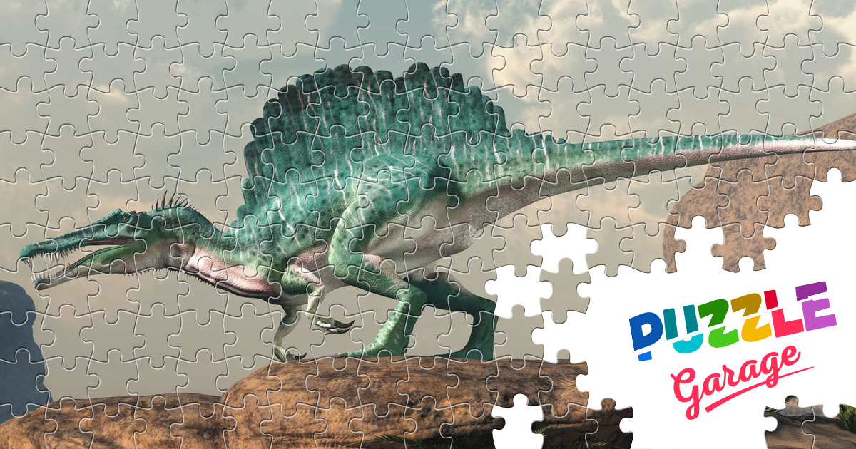 Spinosaurus Jigsaw Puzzle (Animals, Prehistoric animals) | Puzzle Garage