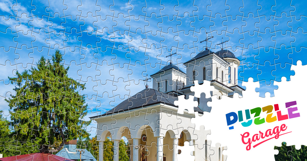 Karaiman Monastery Jigsaw Puzzle (Countries, Romania) | Puzzle Garage