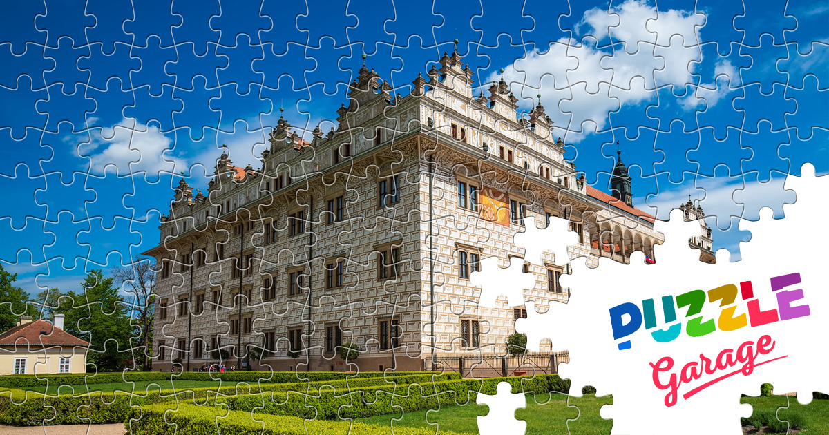 Litomyšl Castle Jigsaw Puzzle (Countries, Czech Republic) | Puzzle Garage