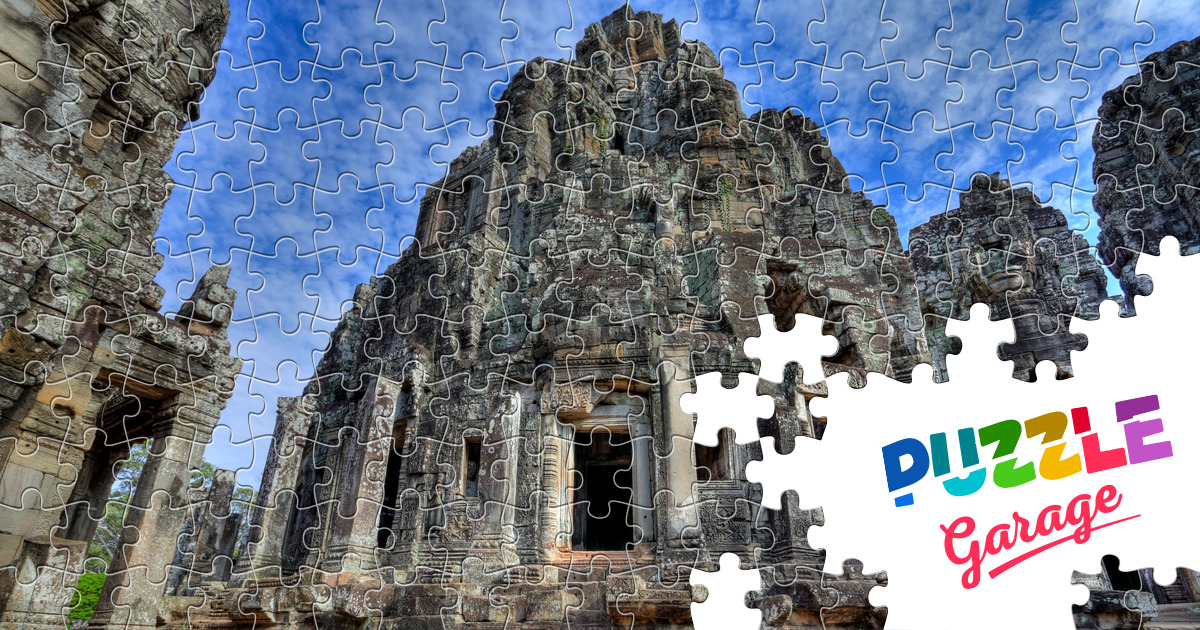 Bayon Temple Jigsaw Puzzle (Countries, Cambodia) | Puzzle Garage