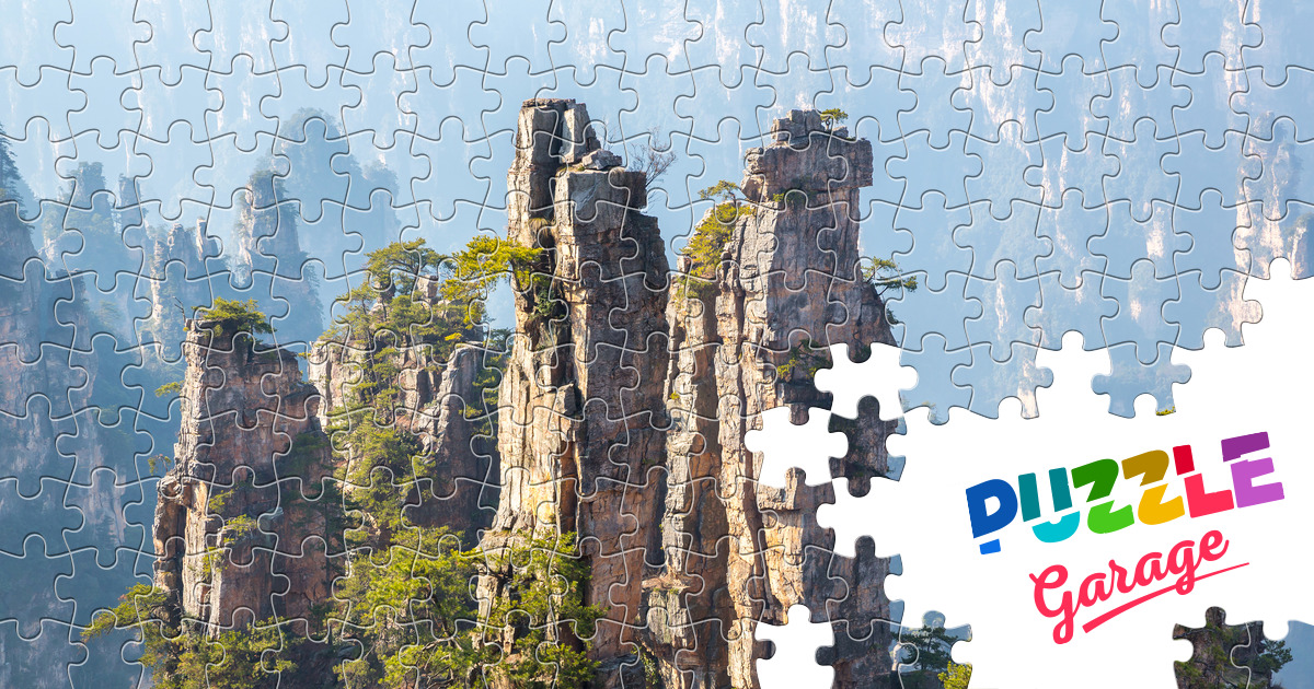 Wulingyuan Jigsaw Puzzle (Countries, China) | Puzzle Garage