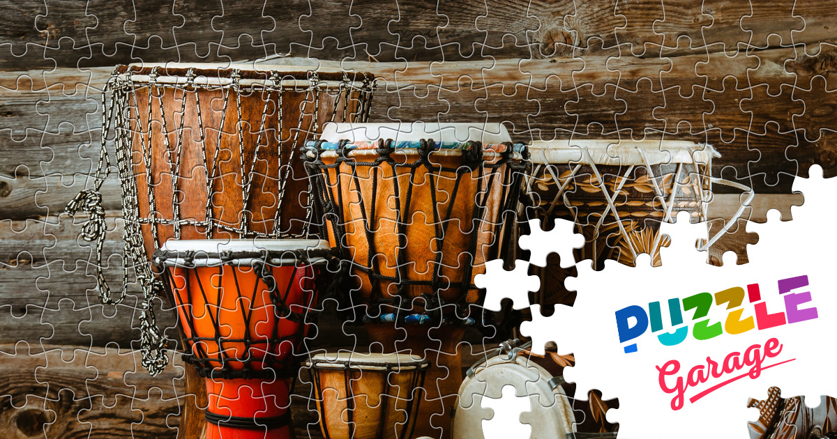 Drums Jigsaw Puzzle (Stuff, Tools) | Puzzle Garage