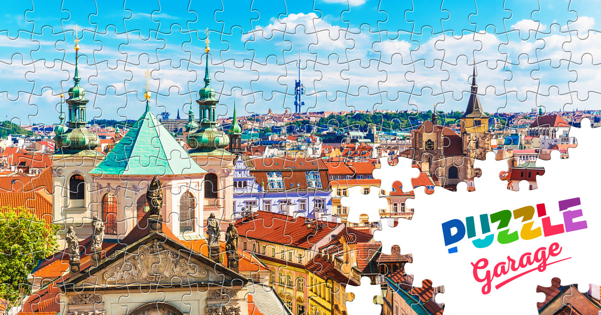 Prague view Jigsaw Puzzle (Countries, Czech Republic) | Puzzle Garage
