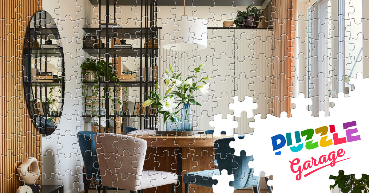 Dining room interior Jigsaw Puzzle (Home, Interiors) | Puzzle Garage