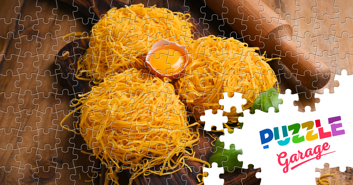 Tagliatelle Jigsaw Puzzle (Home, Food) | Puzzle Garage