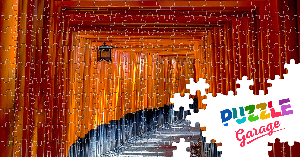 Fushimi Inari Temple Jigsaw Puzzle (Countries, Japan) | Puzzle Garage
