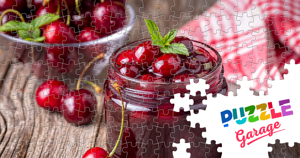 Cherry jam Jigsaw Puzzle (Home, Food) | Puzzle Garage