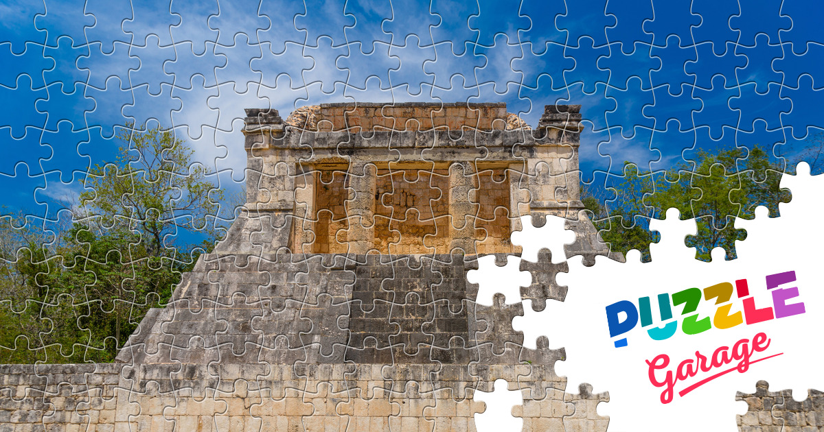 Temple ruins at Chichen Itza Jigsaw Puzzle (Countries, Mexico) | Puzzle ...