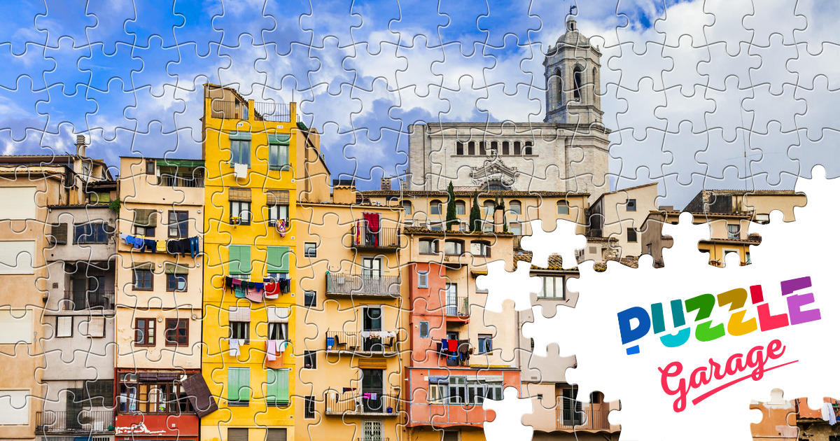 Girona, Spain Jigsaw Puzzle (Countries, Spain) | Puzzle Garage