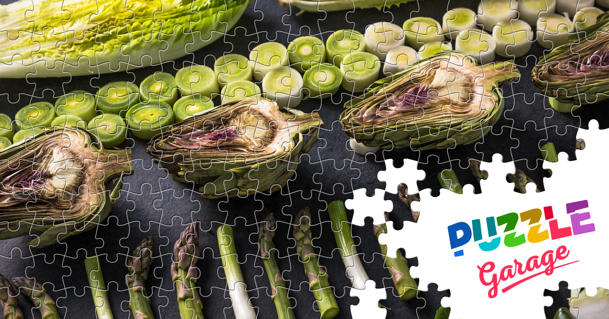 Green vegetables Jigsaw Puzzle (Plants, Vegetables) | Puzzle Garage