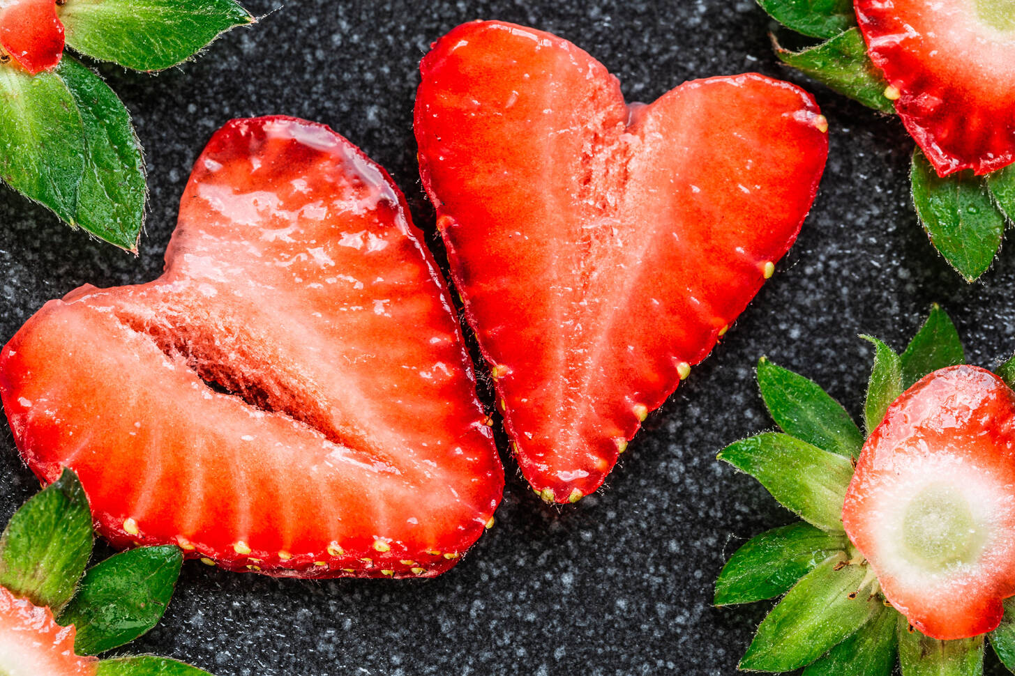 Strawberry pieces Jigsaw Puzzle (Plants, Berries) | Puzzle Garage